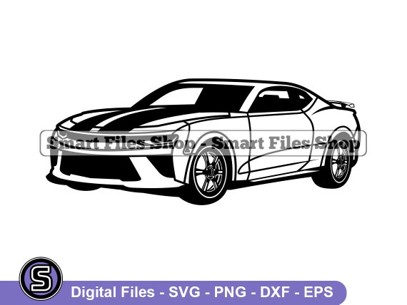 Sports Car 6 SVG Sports Car SVG Car SVG Racing Car Svg | Etsy