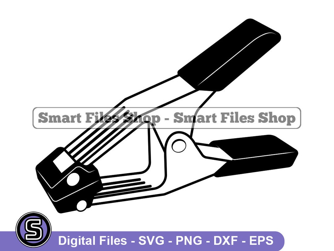Spring Clamp SVG, Tools Svg, Carpenting Svg, Mechanic Svg, Spring Clamp ...