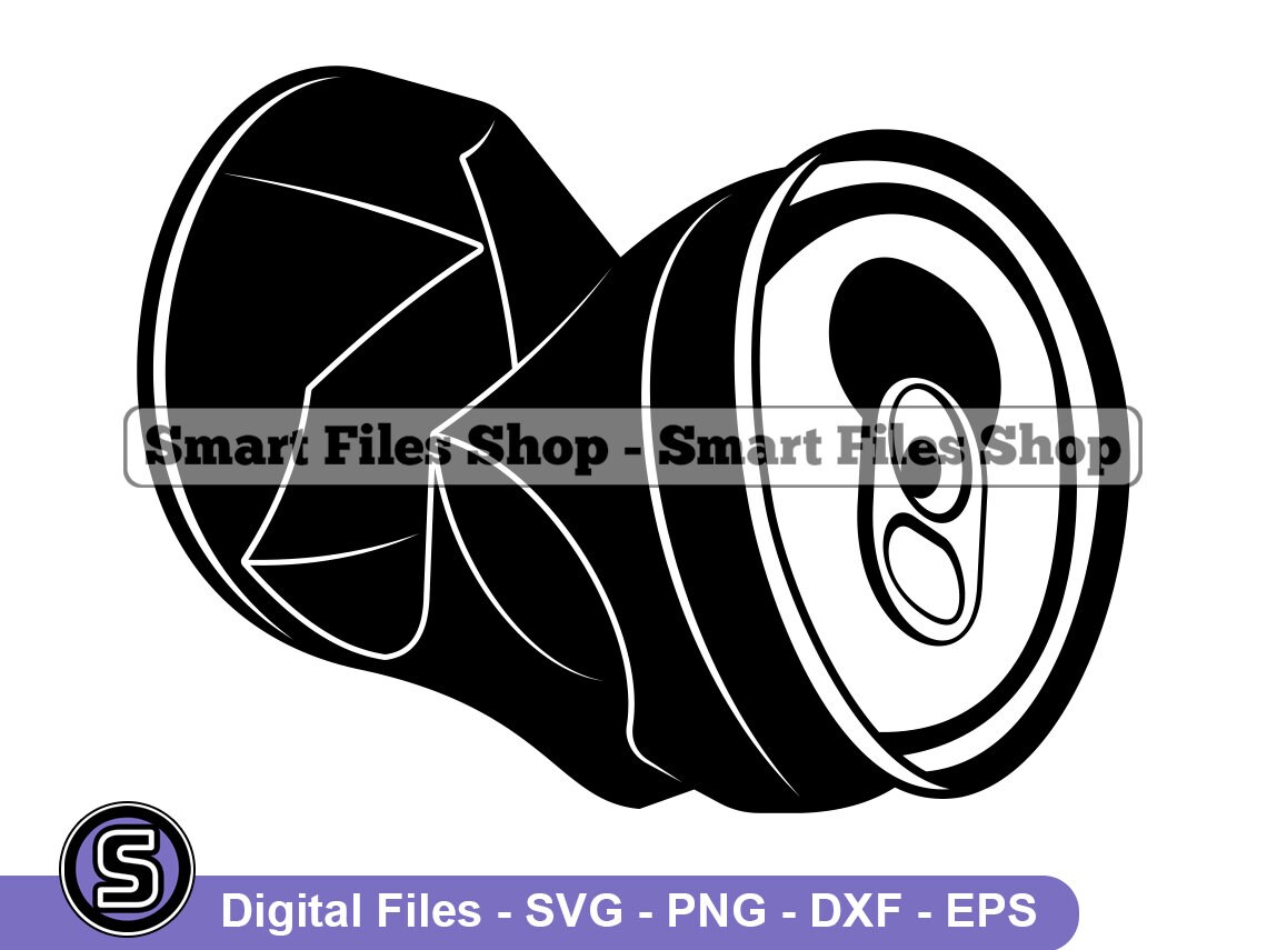 Smashed Soda Can SVG Soda Can Svg Soda Can Dxf Soda Can | Etsy