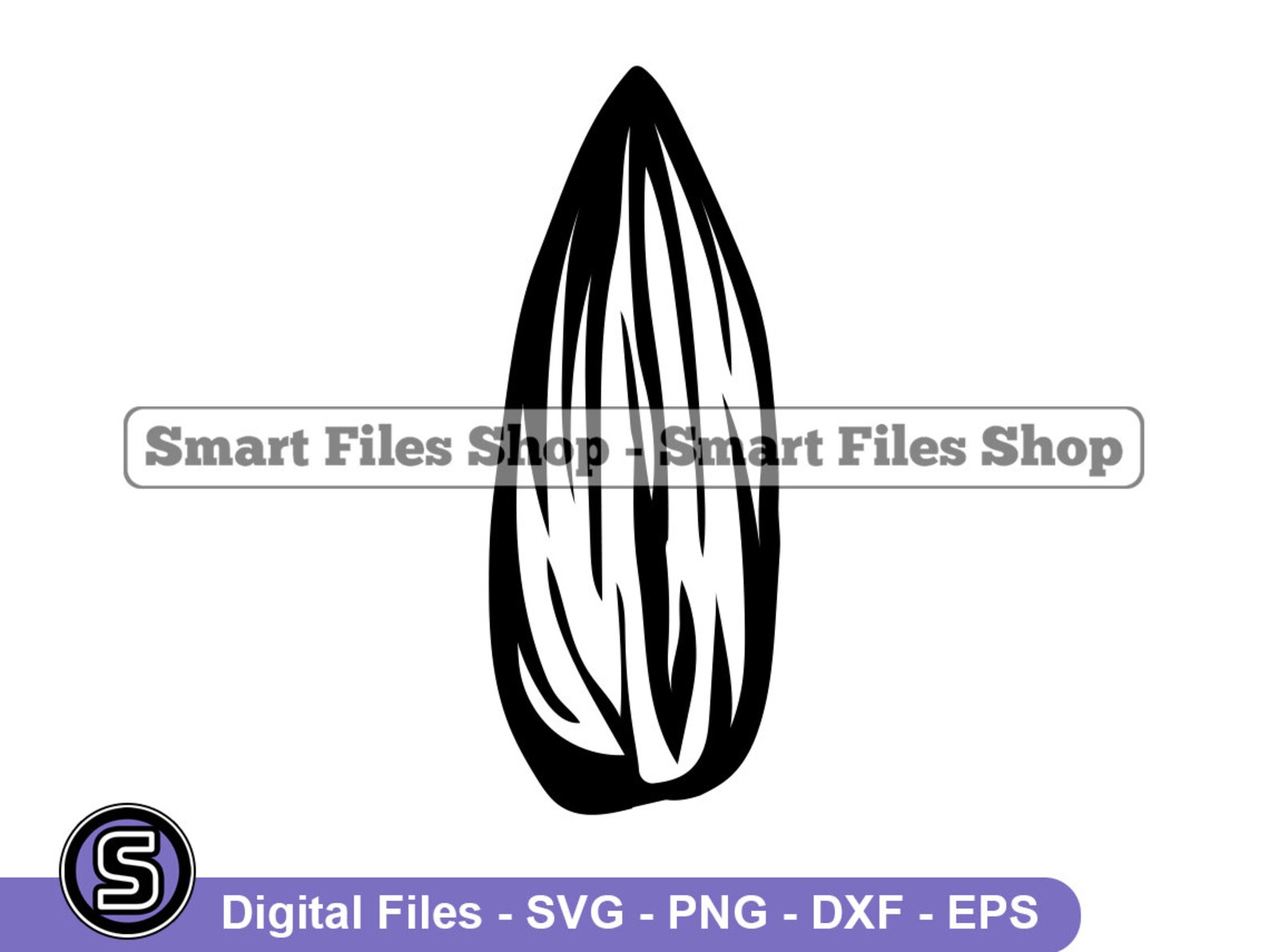 Sunflower Seed 2 SVG Sunflower Seed Svg Sunflower Seed Dxf | Etsy