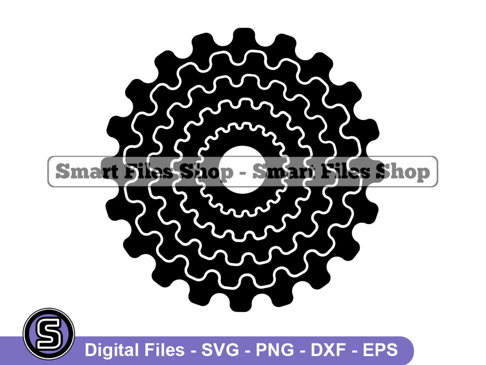 Bicycle Gear Svg Gear Svg Mechanical Svg Gear Dxf Gear | Etsy