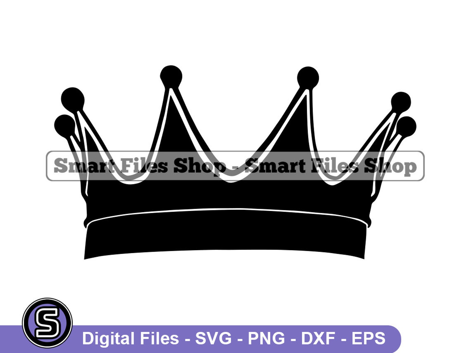 Crown Svg King Svg Royalty Svg Crown Dxf Crown Png Crown | Etsy