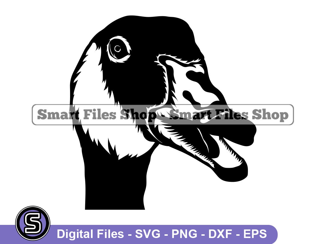 Canadian Goose Head SVG Goose Svg Flying Goose Svg Geese - Etsy