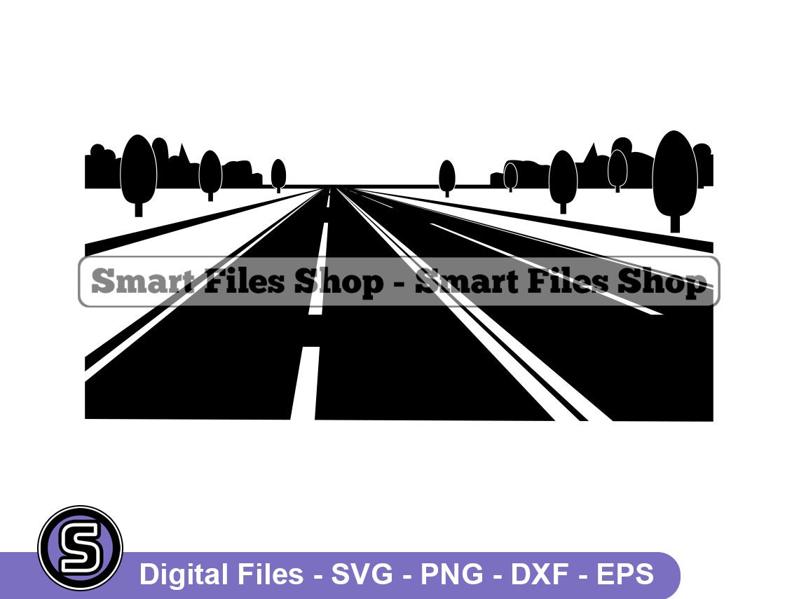 Road SVG Highway Svg Driving Svg Travel Svg Trip Svg Road | Etsy