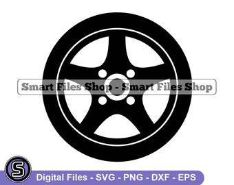Car Rim Dxf - Etsy