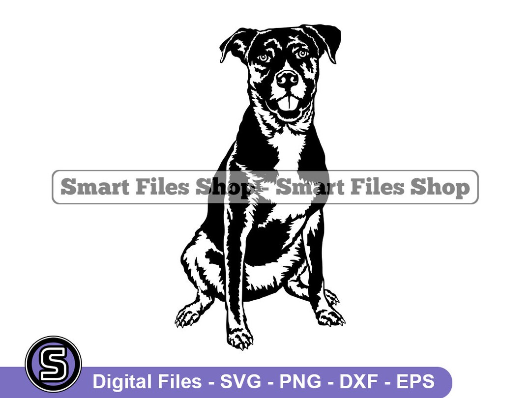 Sitting Treeing Tennessee Brindle SVG, Treeing Tennessee Brindle Svg ...