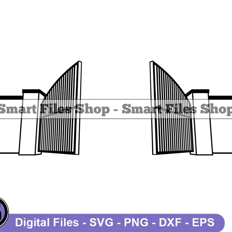 Gate Dxf - Etsy