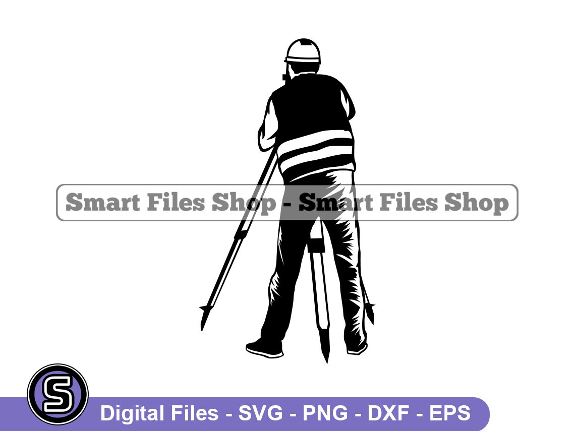 Land Surveyor Svg Builder Svg Contractor Svg Land Surveyor - Etsy