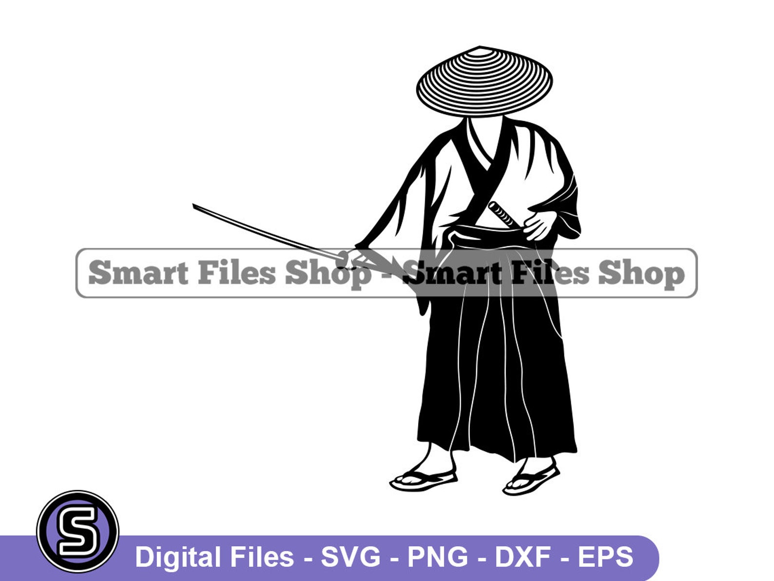 Samurai Svg Warrior Svg Samurai Dxf Samurai Png Samurai - Etsy