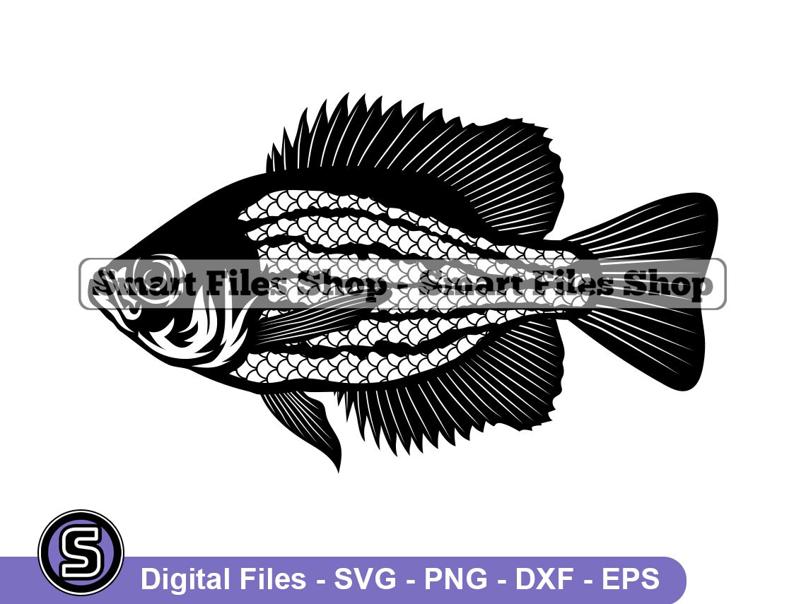 Flier Svg Fish Svg Fishing Svg Fishing Dxf Fishing Png | Etsy