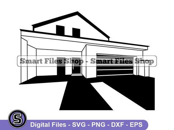 House Logo Svg House Svg Suburban Home Svg Real Estate Svg | Etsy