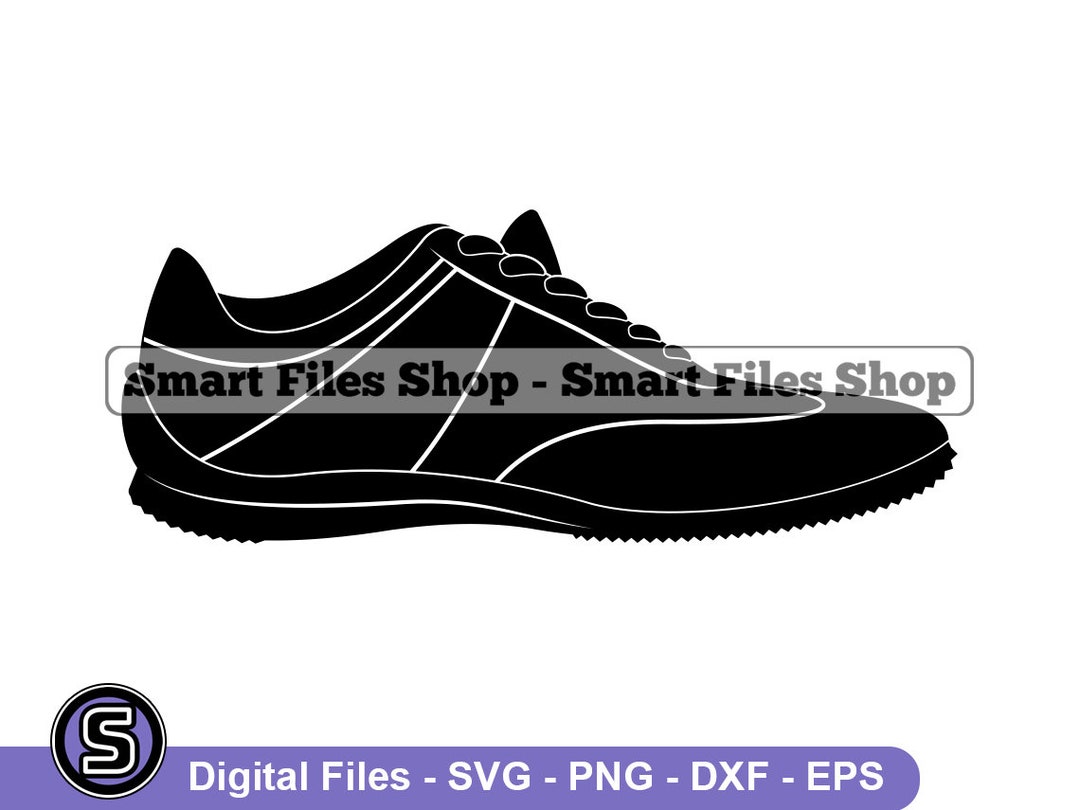 Modern Shoe Svg, Shoe Svg, Sneaker Svg, Dress Shoe Svg, Shoe Dxf, Shoe ...