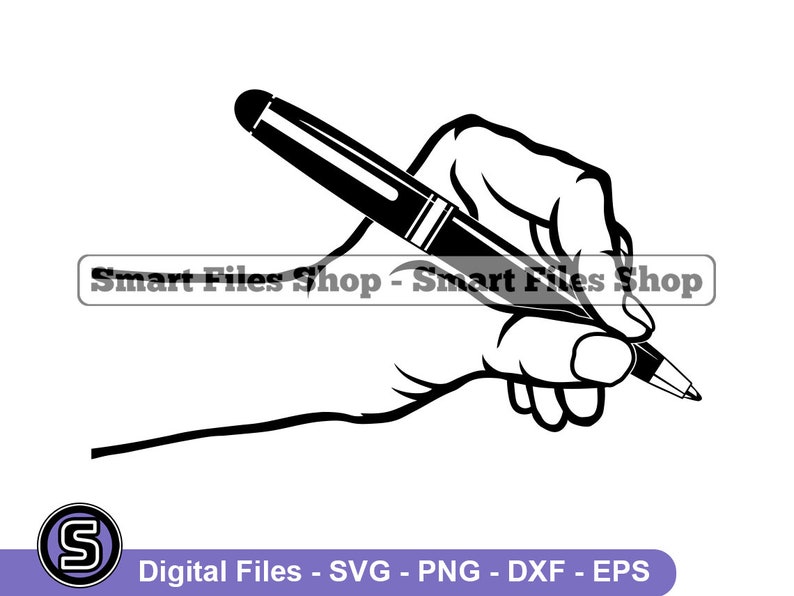Hand Holding Pen Svg Pen Svg Writing Svg Signing Svg Pen - Etsy