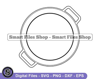 Iron Skillet Clipart - Etsy
