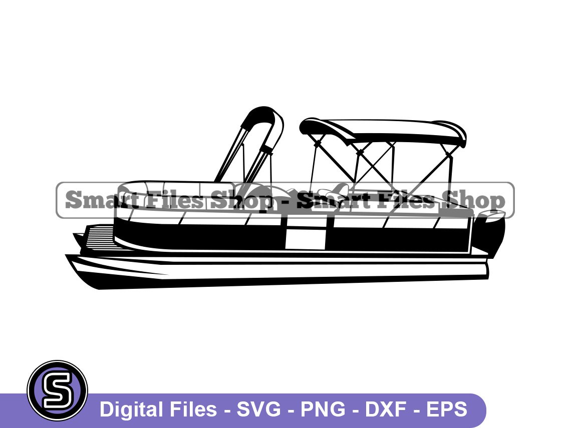 Pontoon Boat 5 Svg Pontoon Svg Pontooning Svg Pontoon Boat - Etsy