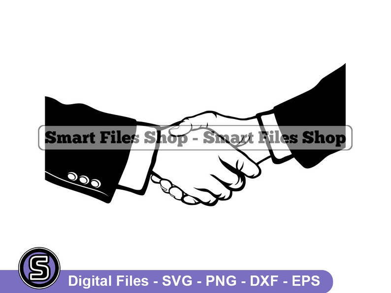 Hand Shake Svg Greeting Svg Hand Shake Dxf Hand Shake Png - Etsy