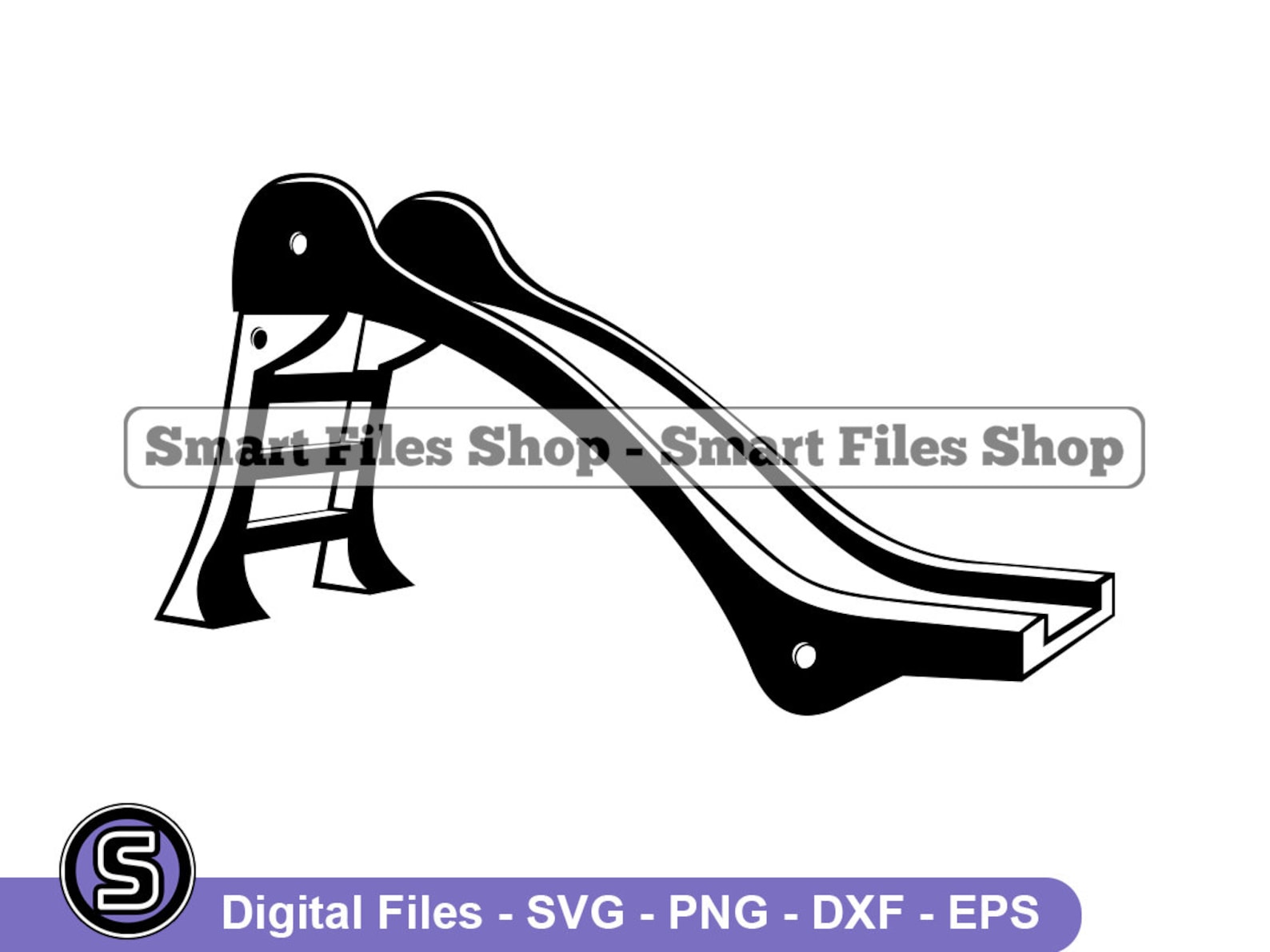 Playground Slide Svg Slide Svg Playground Svg Childrens | Etsy