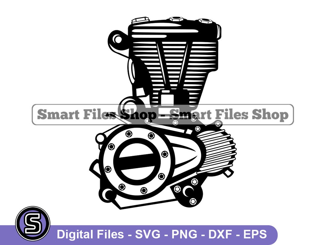 Motorcycle Engine Svg, Motorcycle Svg, Motorcycle Mechanic Svg ...