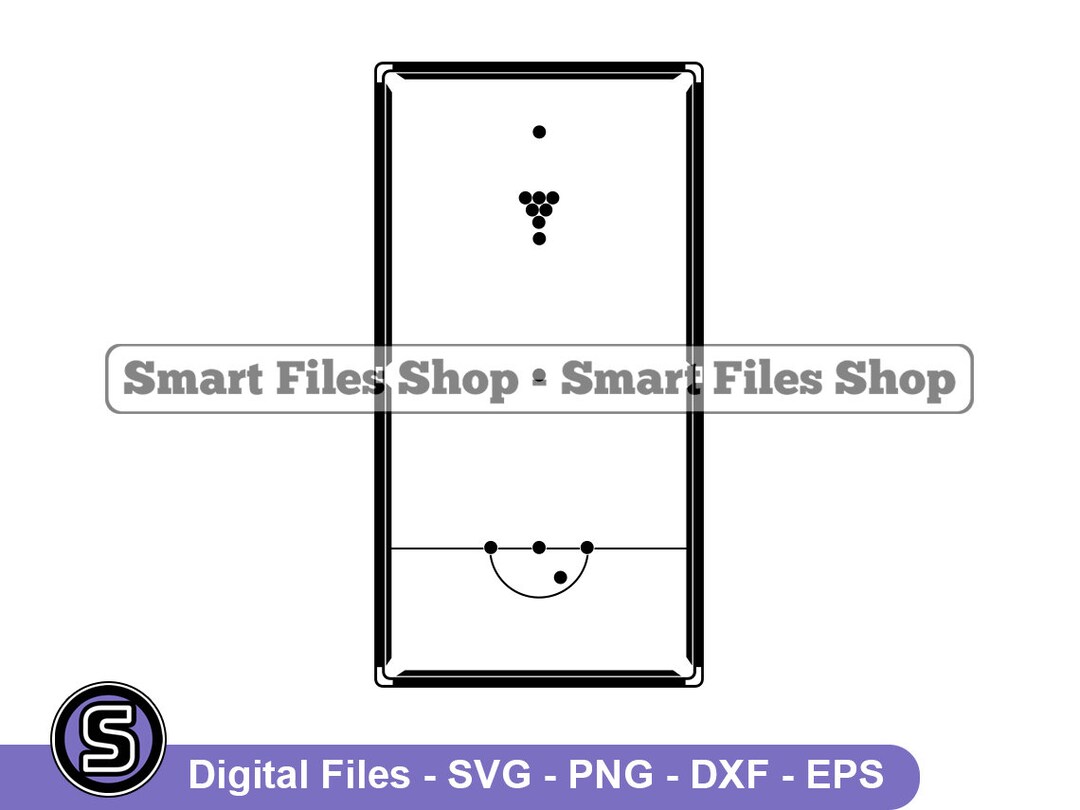 Snooker Field Svg, Snooker Svg, Billiards Field Svg, Snooker Dxf ...