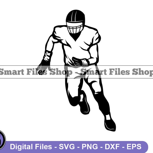 Football Linebacker Svg - Etsy