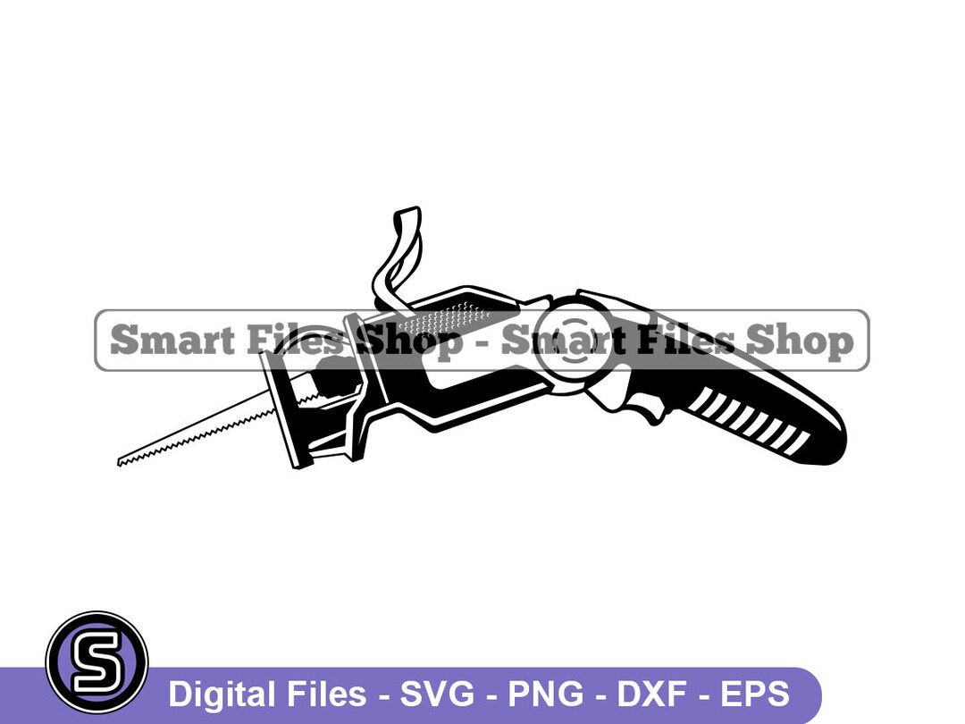 Electric Hacksaw Svg, Carpenter Tools Svg, Contractor Svg, Builder Svg ...