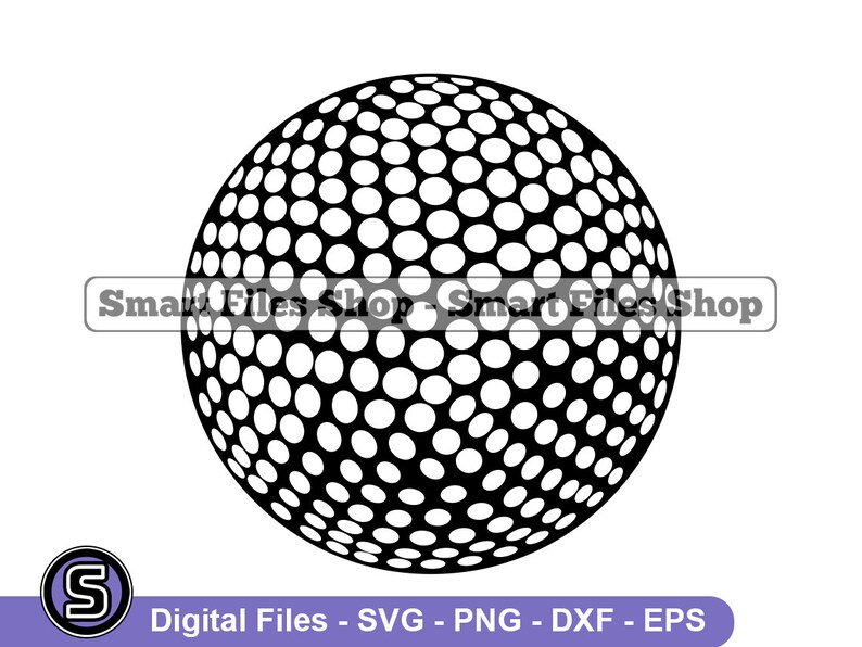 Golf Ball 2 Svg Golf Svg Golfing Svg Golf Ball Dxf Golf - Etsy