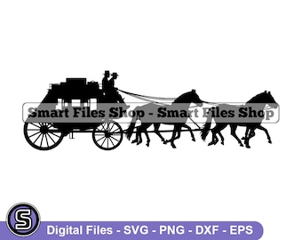 Stagecoach SVG File Stagecoach DXF Stagecoach Png - Etsy