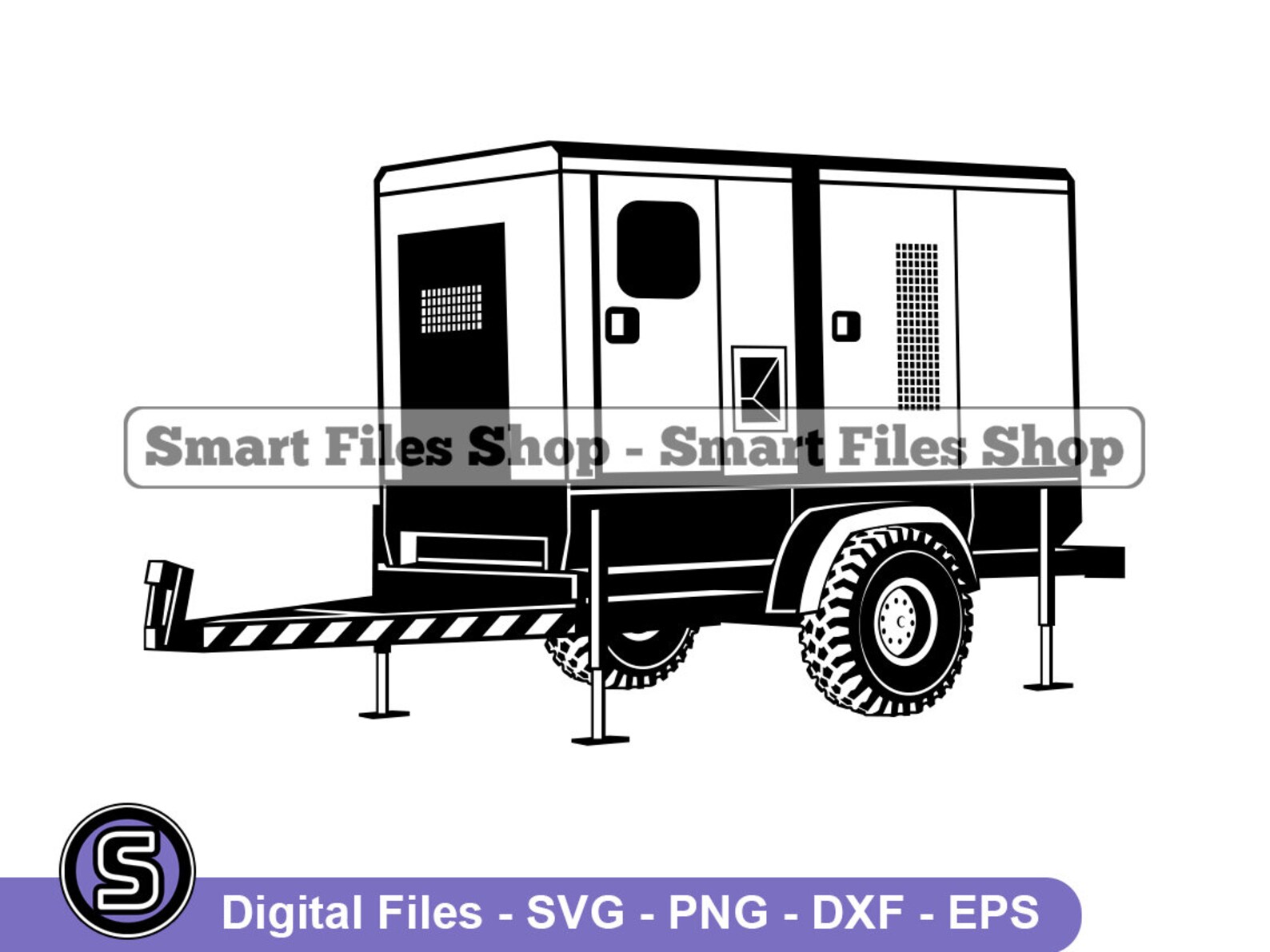 Mobile Generator Svg Electricity Svg Electric Power Svg - Etsy