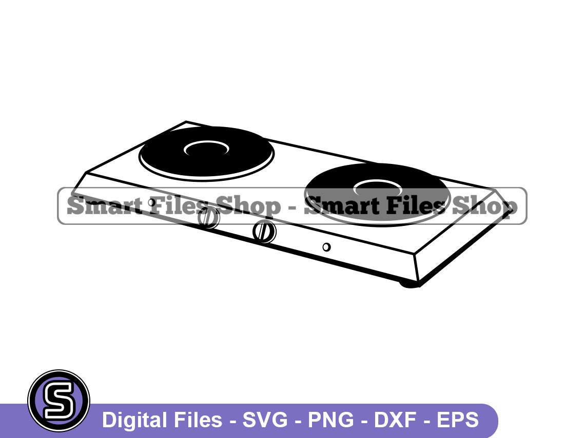 Hot Plate Svg Cooking Svg Food Svg Kitchen Svg Hot Plate - Etsy