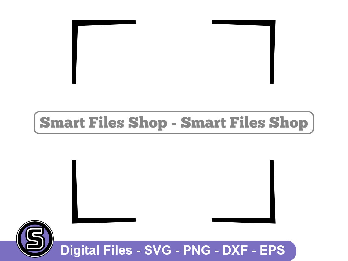 Broken Square Frame Svg Square Frame Svg Decorative Svg - Etsy