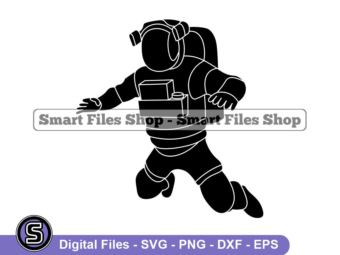 Astronaut 3 Svg Astronaut Svg Space Exploration Svg - Etsy