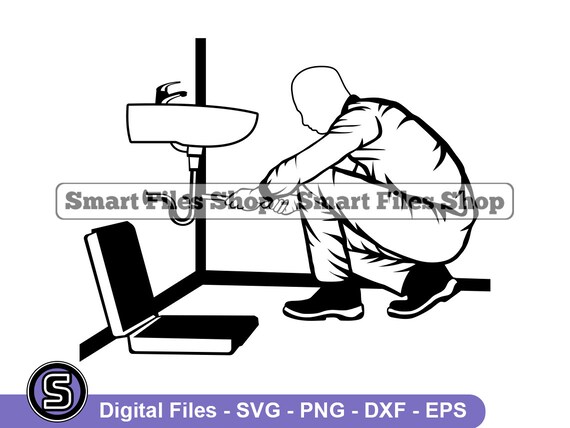Plumber 9 Svg Plumber Svg Plumbing Svg Plumber Dxf - Etsy Hong Kong
