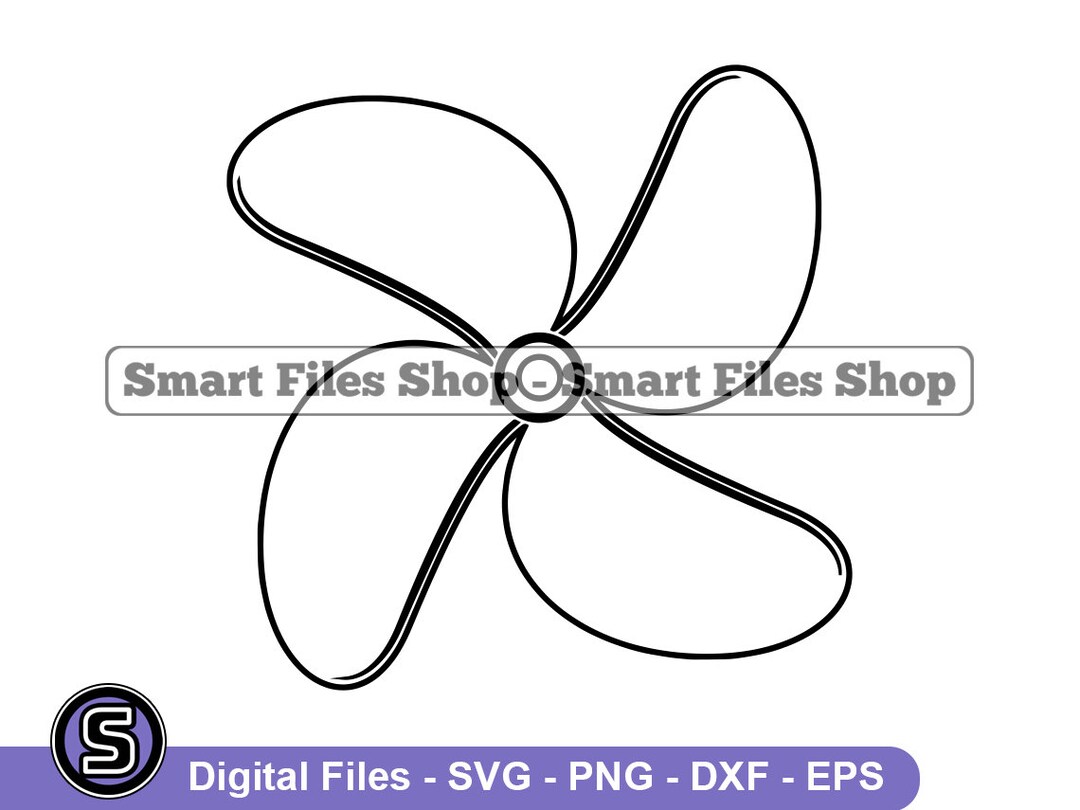 Ship Rudder Outline Svg, Ship Rudder Svg, Propeller Svg, Nautical Svg ...