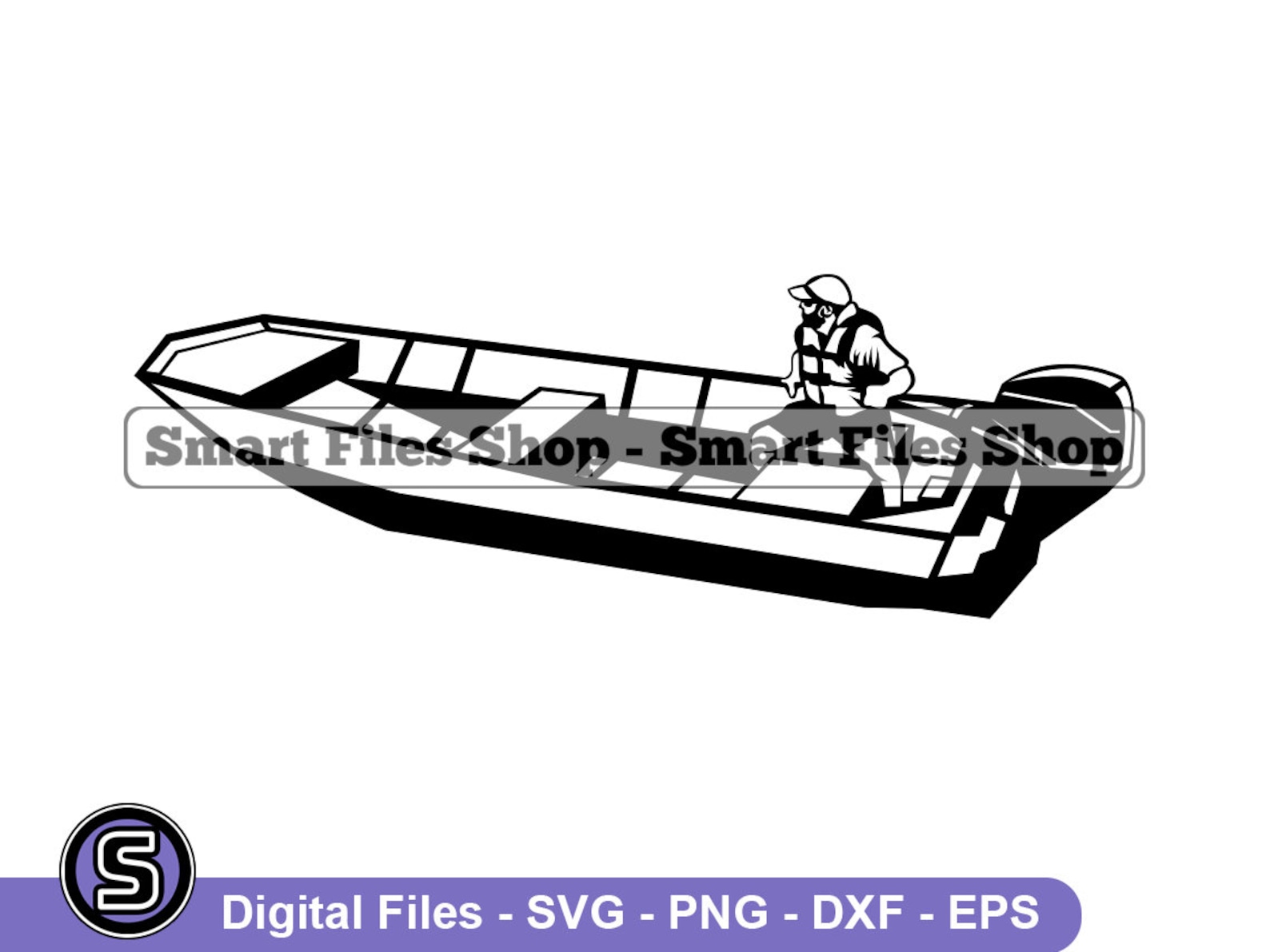 Jon Boat Svg, Boat Svg, Boating Svg, Speed Boat Svg, Fishing Svg, Jon ...