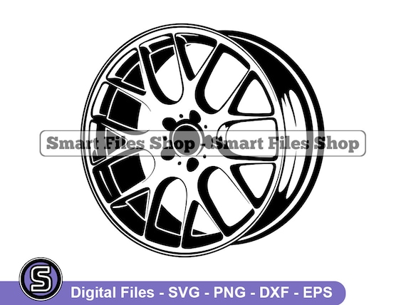 Car Rim 3 Svg Car Svg Car Mechanic Svg Car Rim Dxf Car | Etsy