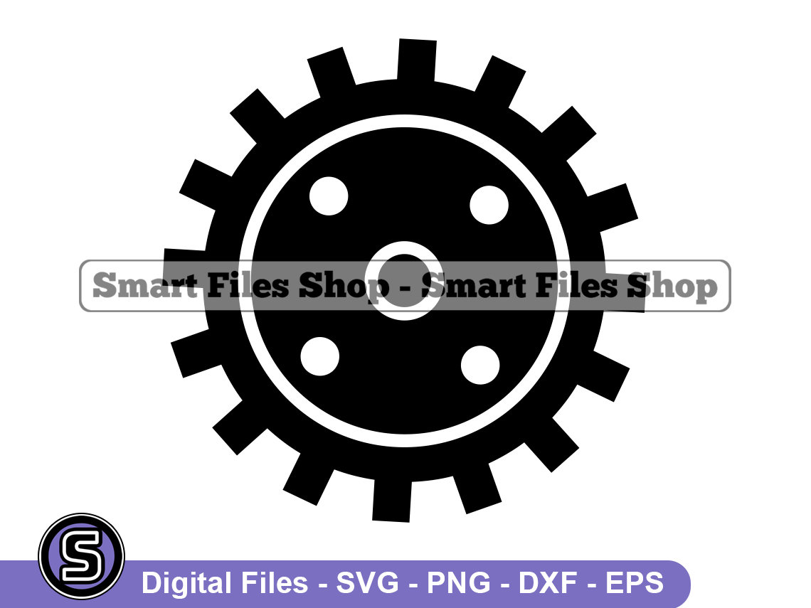 Gear Icon 3 SVG Gear Svg Mechanical Svg Gear Svg Gear | Etsy