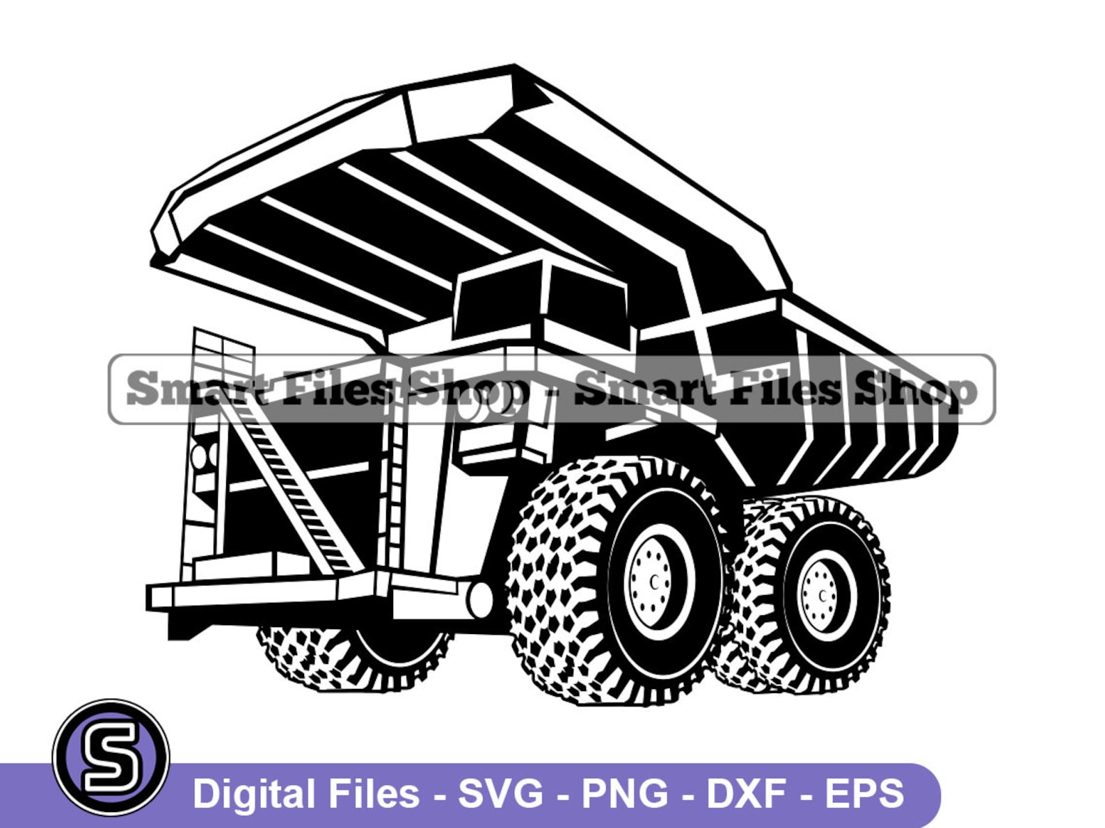 Mining Truck #3 Svg, Mining Truck Svg, Truck Svg, Heavy Equipment Svg ...