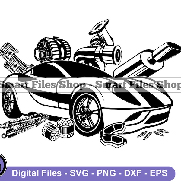 Mechanic Svg - Etsy