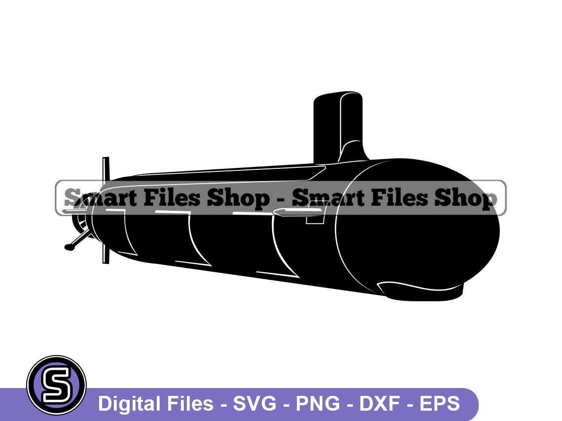 Nuclear Submarine Svg Submarine Svg Submarine Dxf Submarine | Etsy