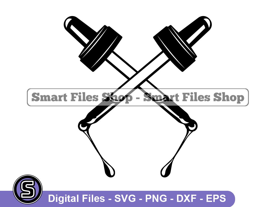 Dropper Logo Svg, Eye Dropper Svg, Medicine Svg, Eye Dropper Dxf, Eye ...