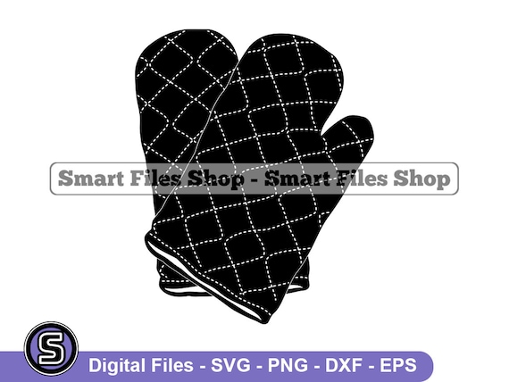 Oven Mittens Svg Cooking Svg Baking Svg Mittens Dxf | Etsy