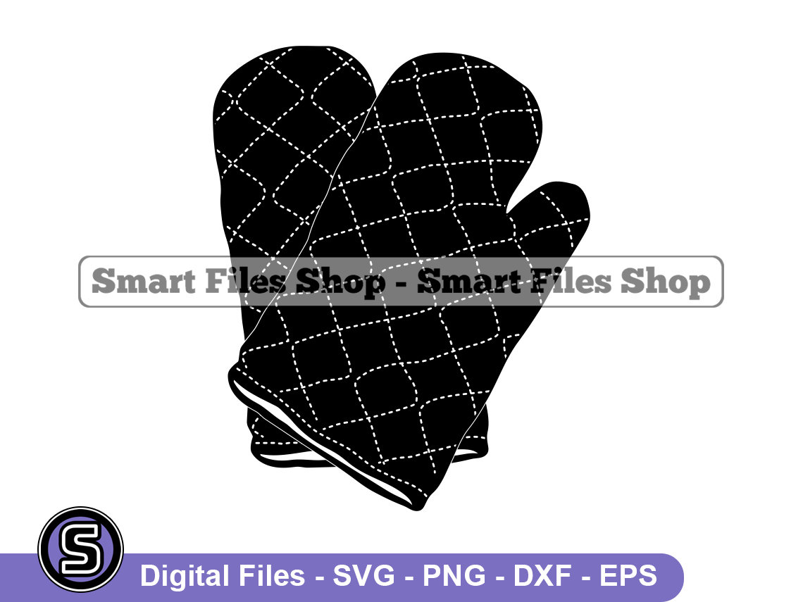 Oven Mittens Svg Cooking Svg Baking Svg Mittens Dxf | Etsy
