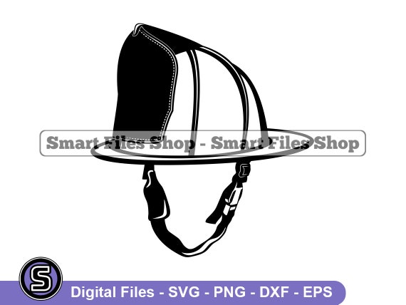 Fire Helmet Svg Firefighter Helmet Svg Fireman Helmet Svg - Etsy UK