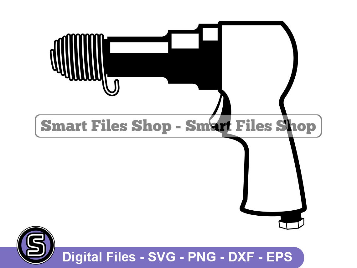 Rivet Gun 2 Svg Ship Builder Svg Rivet Gun Dxf Rivet Gun - Etsy