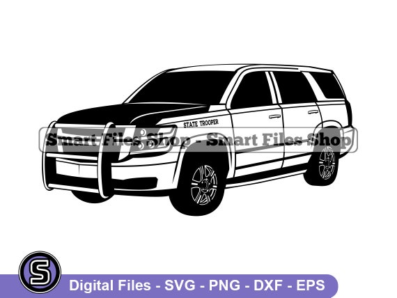 State Trooper Car 3 Svg Trooper Svg State Trooper Svg | Etsy
