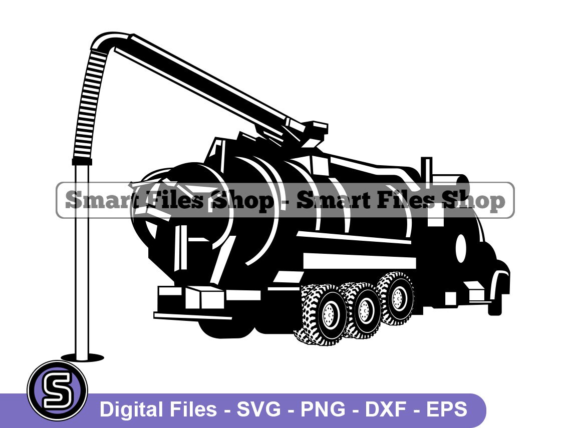 Sewer Cleaning #2 Svg, Sewer Svg, Sewage Svg, Sewer Cleaning Dxf, Sewer ...
