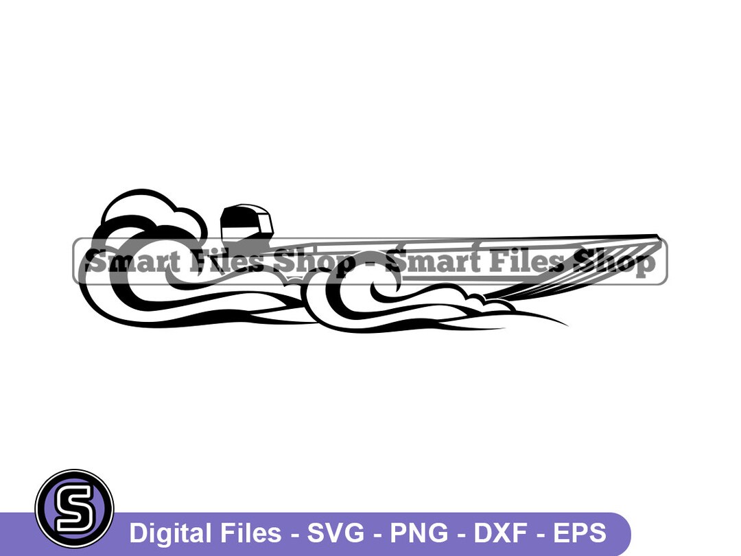 Jon Boat #3 Svg, Boat Svg, Boating Svg, Speed Boat Svg, Fishing Svg ...
