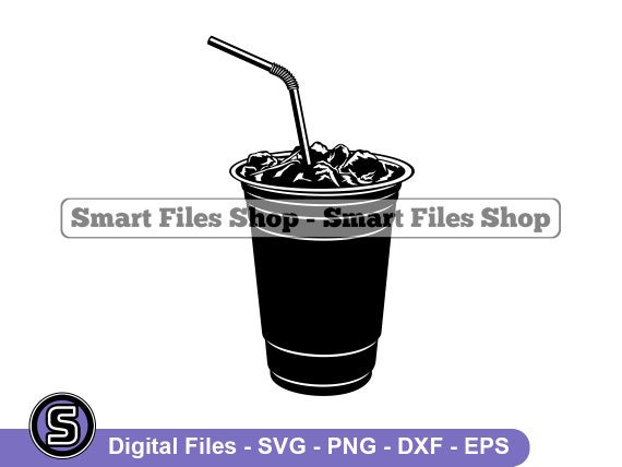 Ice Drink Svg Cold Drink Svg Ice Cubes Svg Ice Drink Dxf - Etsy
