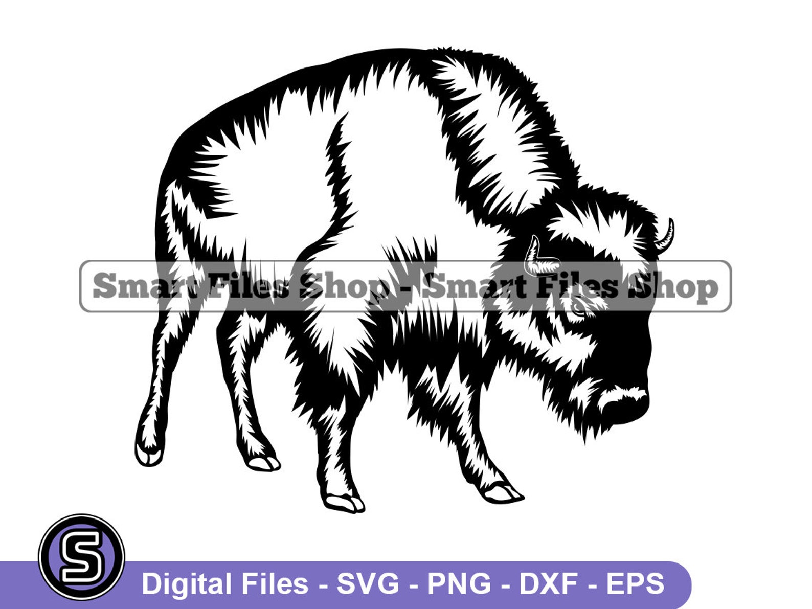 Bison 5 SVG Bison SVG Buffalo Svg Bison Dxf Bison Png - Etsy