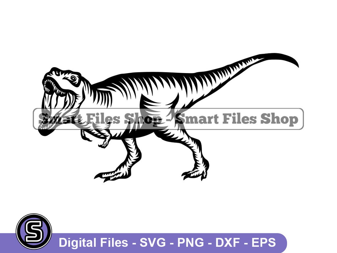 T-rex Svg, Trex Svg, Tyranosaurus Rex Svg, T-rex Dxf, T-rex Png, T-rex ...